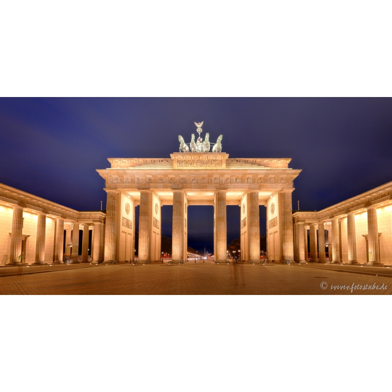 Architekturfotografie - Bilder - Berlin - Stadt - Brandenburger Tor